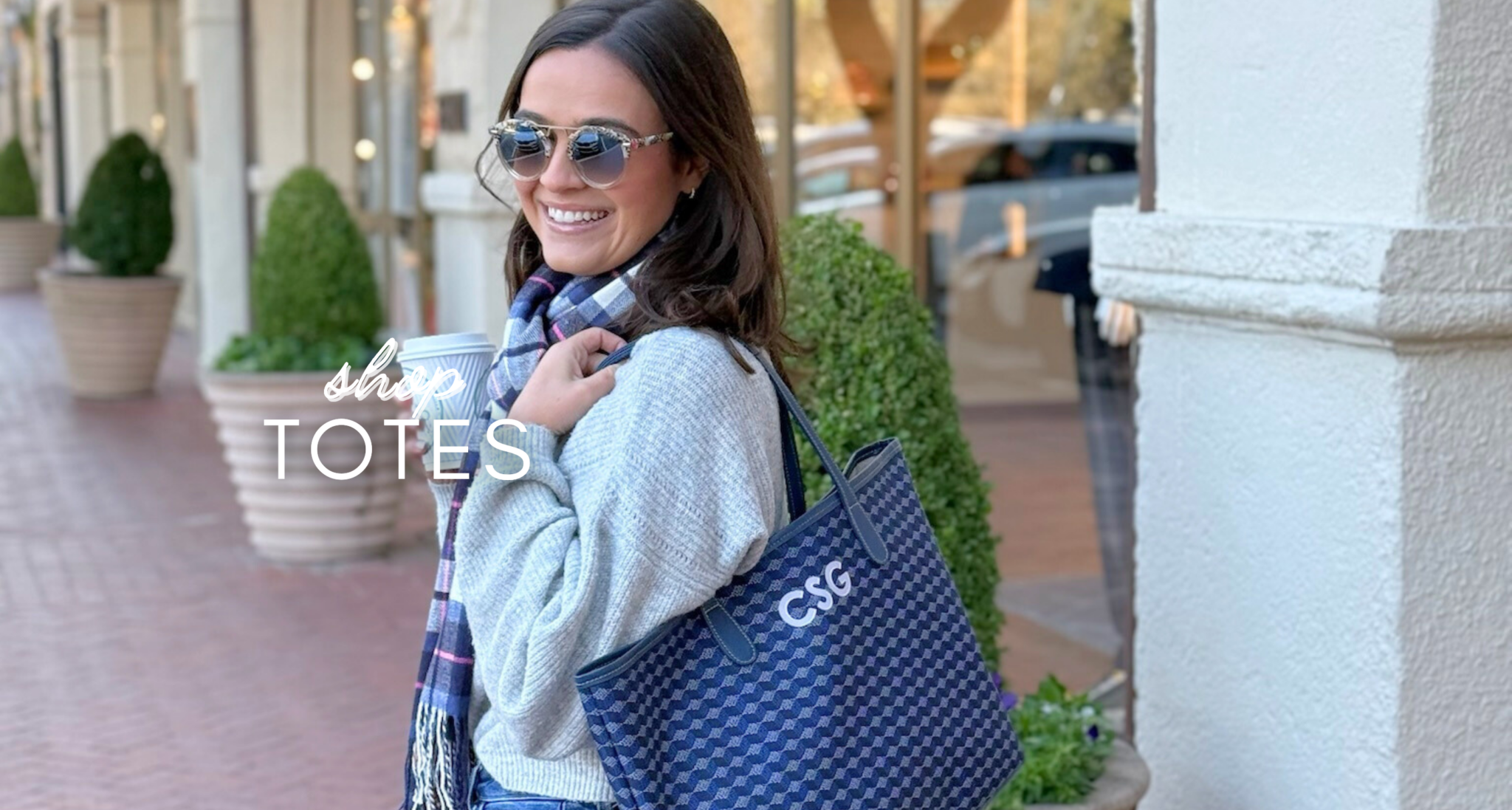 Monogrammed Tote Bags – Barrington Gifts